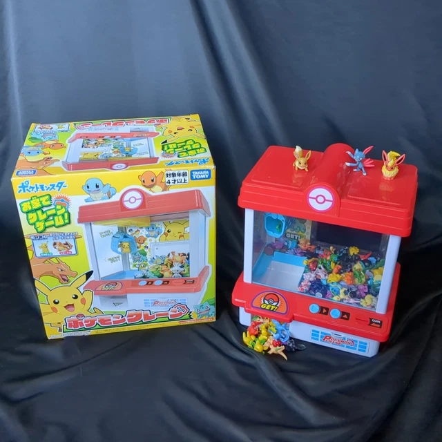 TOMY TAKARA POKEMON Crane Claw Machine Game w/box & figures - Ships ...