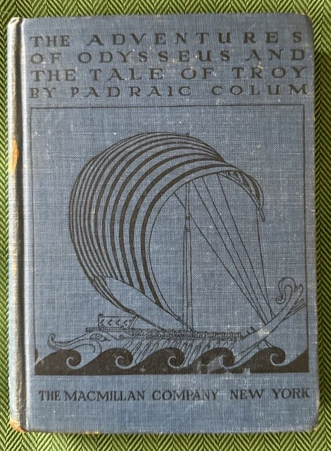 THE ADVENTURES OF Odysseus And The Tale Of Troy Padraic-Colum £10.32 ...