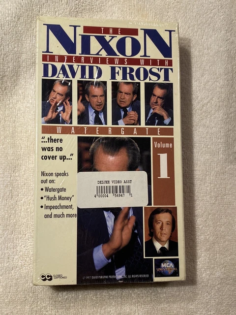 THE NIXON INTERVIEWS w/David Frost VHS Volume 1 Watergate 1977 Rare £18 ...