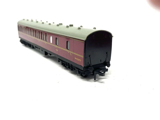 HORNBY DUBLO 4084 Suburban Brake 2nd Coach BR Maroon EXCELLENT BOXED £ ...