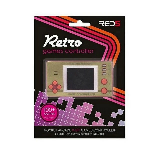 POCKET RETRO HANDHELD Games Controller 80s 8 Bit Game Console Stocking ...