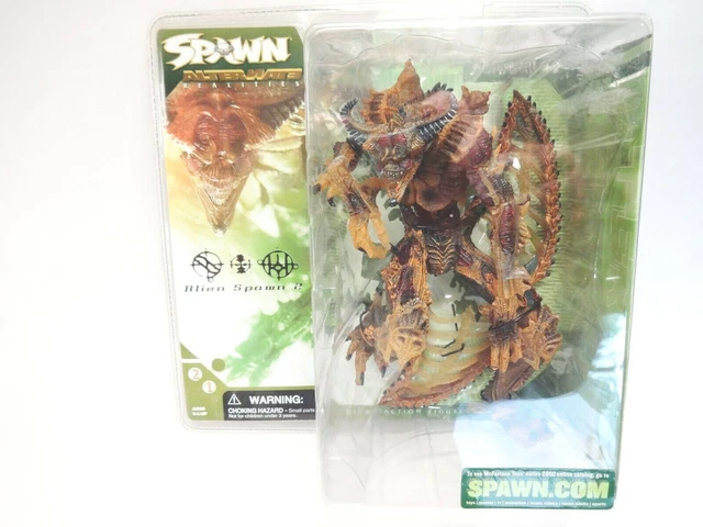 FIGURINE ARTICULÉE SPAWN Alternate Realities Alien Spawn 2 McFarlane ...