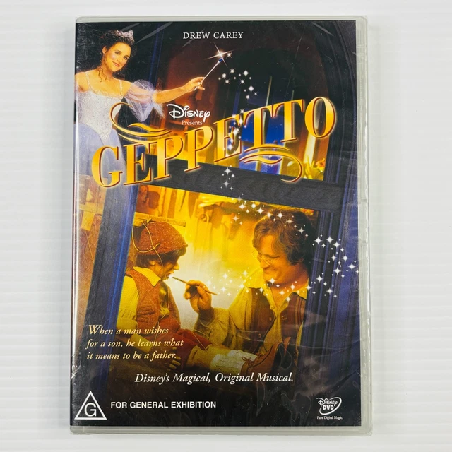 DISNEY GEPPETTO DVD Brand New And Sealed Region 4 PAL Tracked Postage ...
