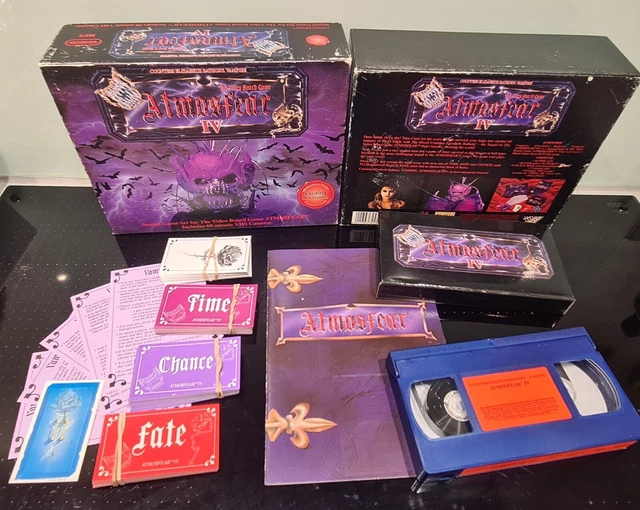 ATMOSFEAR 4 IV Atmosphere VHS Video Board Game Expansion/Sequel Set ...