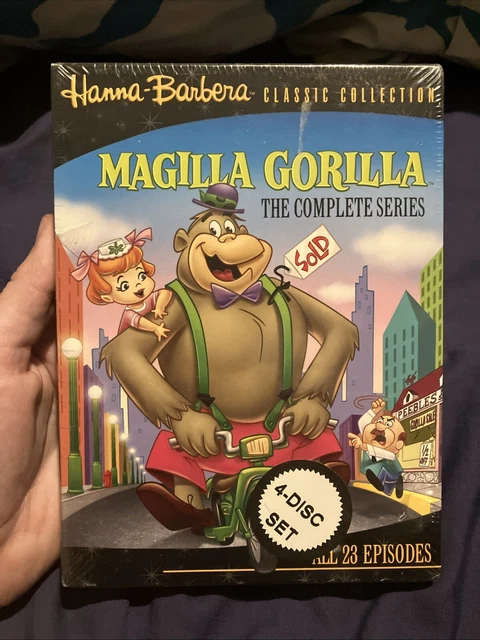 MAGILLA GORILLA: THE Complete Series 4-Disc Set New DVD Hanna-Barbera ...