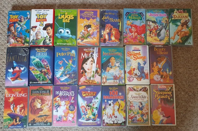 22 CLASSIC DISNEY VHS Tapes (GOOD CONDITION) £20.00 - PicClick UK