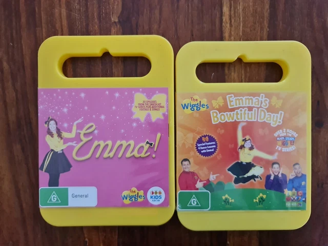 THE WIGGLES DVD - Emma! & Emma's BOWTIFUL DAY - Region 4 PAL $18.00 ...