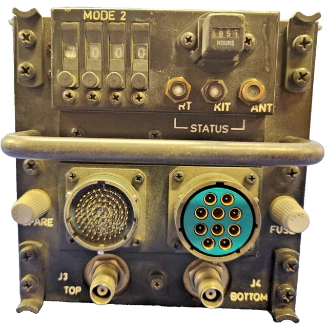 LOCKHEED C-130 HERCULES Transport IFF Transponder Control Box SIT-421-T ...
