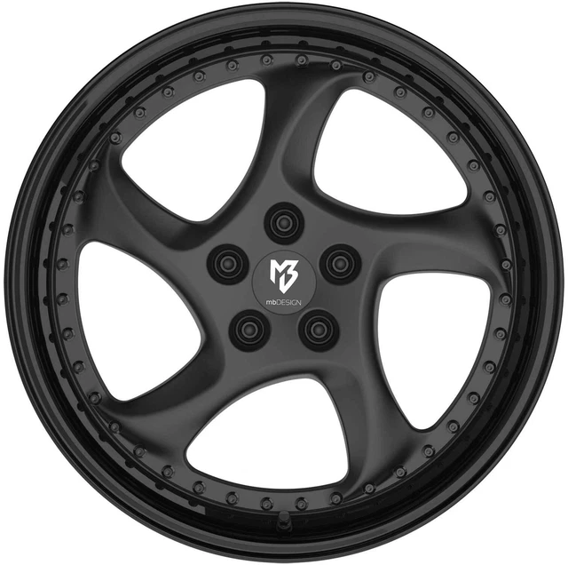 Mb Design Turbo S Alloy Wheels 4x 8 5jx19 Et30 5x100 Swmatt Fits