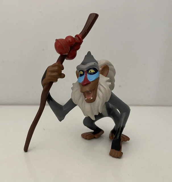 DISNEY LION KING Guard Rafiki Baboon Monkey 3” Figure The Pride Lands ...