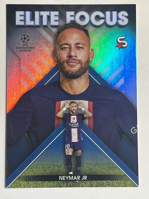 TOPPS SUPERSTARS 22/23 Elite Focus Paris Saint-Germain Neymar Jr #EF ...