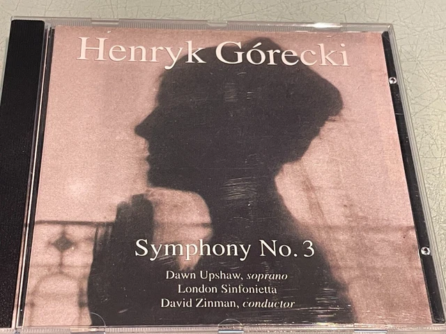 HENRYK GORECKI - Symphony No. 3 - CD Album - 1992 Elektra Entertainment ...