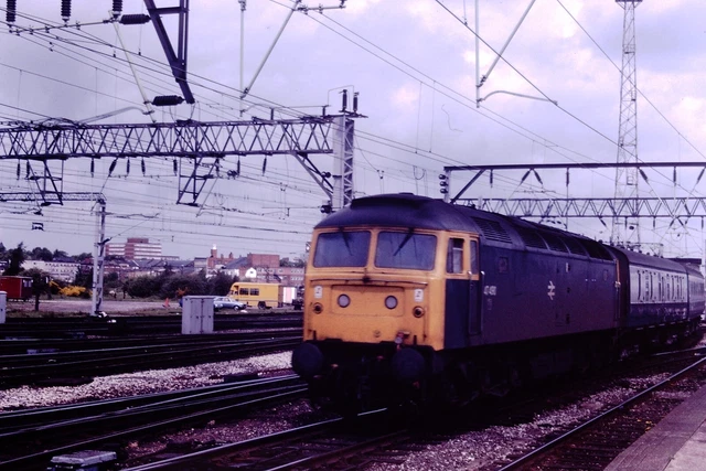 1983 BRITISH RAIL BR Diesel Electric Loco Class 47 Railway Slide 1502 £ ...