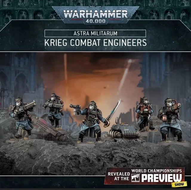 KRIEG COMBAT ENGINEERS | Death Korps Of Krieg | Tracked 48 £38.95 - PicClick UK