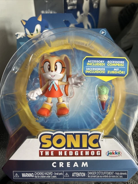 SONIC THE HEDGEHOG Jakks Pacific Cream The Rabbit Figure 4-Inch BNIB £ ...