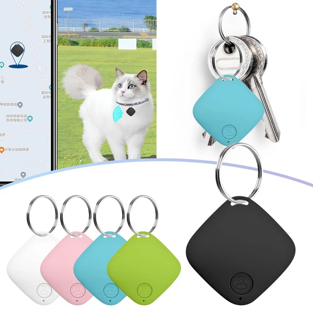 GPS TRACKER ALARM Key Finder Pet Locator Smart Tag Wireless Bluetooth ...
