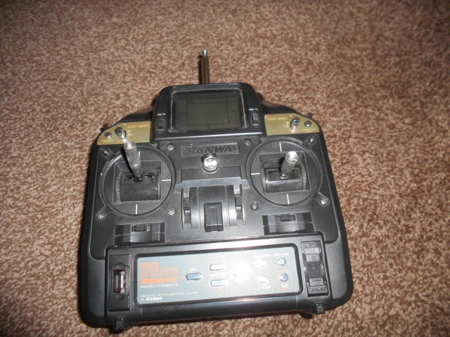 VINTAGE (SANWA RD6000) Airtronics 6 Channel Sport, Radio Set 35Mhz. £10 ...