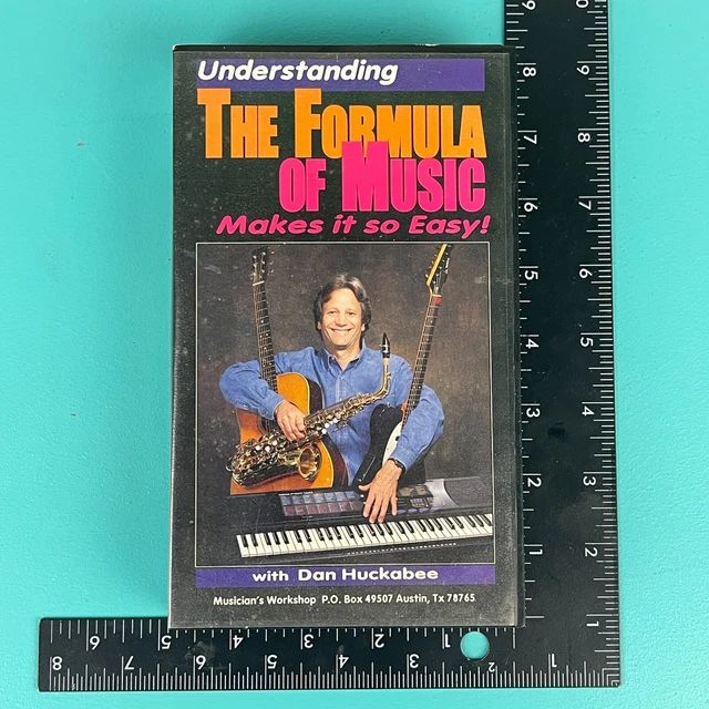 UNDERSTANDING THE FORMULA Of Music Makes It So Easy - RARE VHS - Dan ...