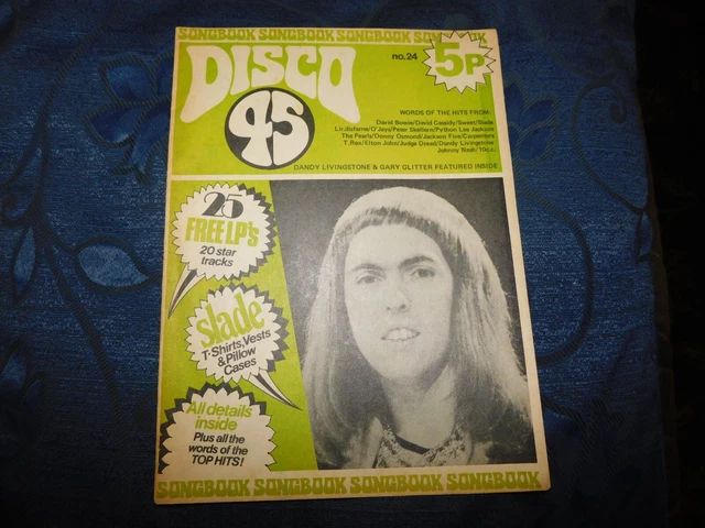 VINTAGE DISCO 45 Pop Songbook Magazine No 24 £5.00 - PicClick UK