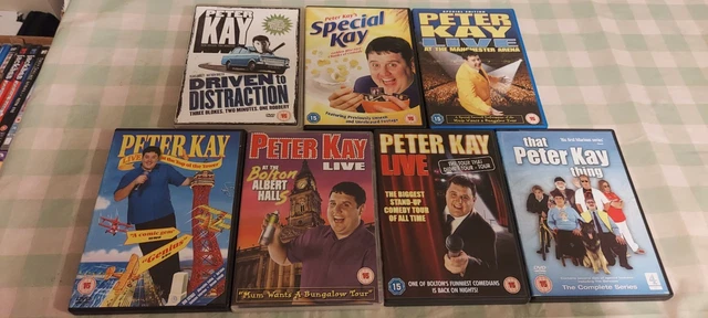 PETER KAY SET Of 7 Comedy Dvds £10.80 - PicClick UK