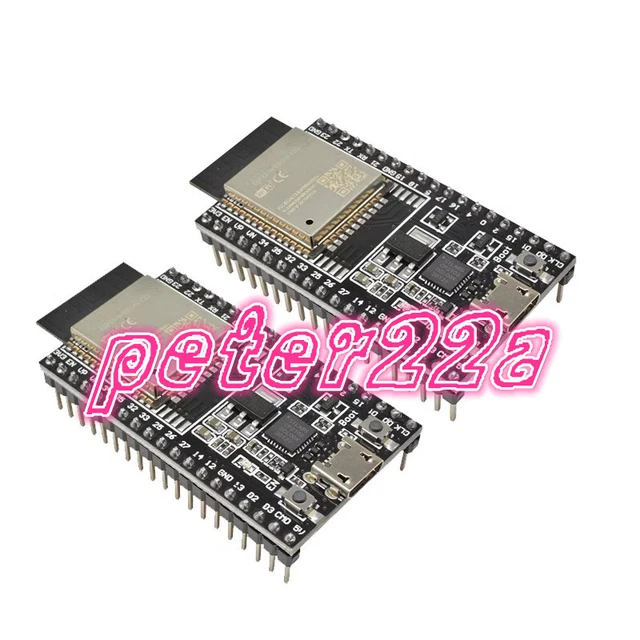 1PCS ESP32-DEVKITC DEVELOPMENT board is equipped with WROOM-32D/U ...
