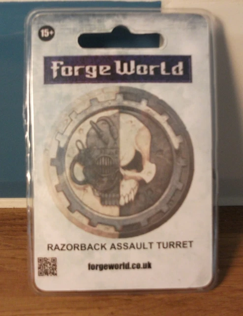 40K FORGE WORLD resin razorback assault turret, sealed £10.00 - PicClick UK