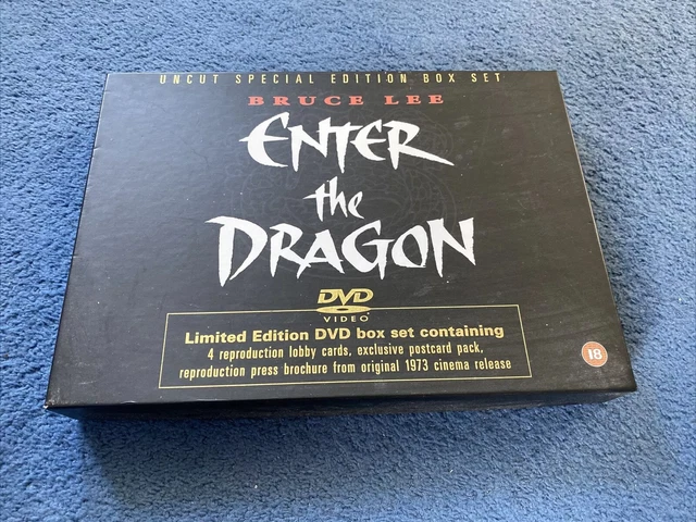 BRUCE LEE ENTER The Dragon Limited Edition Dvd Box Set £260.70 ...