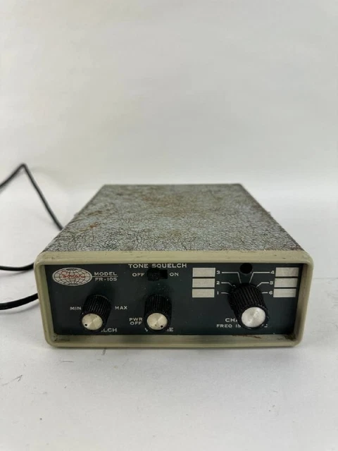 VINTAGE SONAR MODEL FR-105 Scan FM Monitor Receiver $79.99 - PicClick