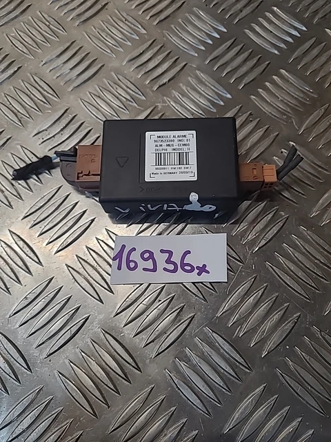 2017 VAUXHALL VIVARO Alarm Control Module 9673523380 £10.80 - PicClick UK