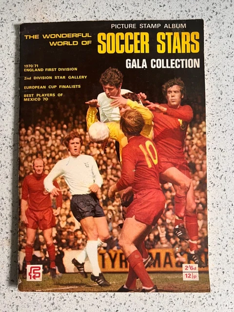 FKS 1970/71 SOCCER Stars Sticker Album, Complete very good condition £ ...