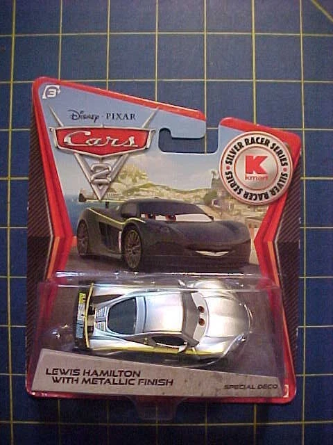 DISNEY PIXAR CARS Lewis Hamilton! Kmart Silver Racer Series! Nip ...