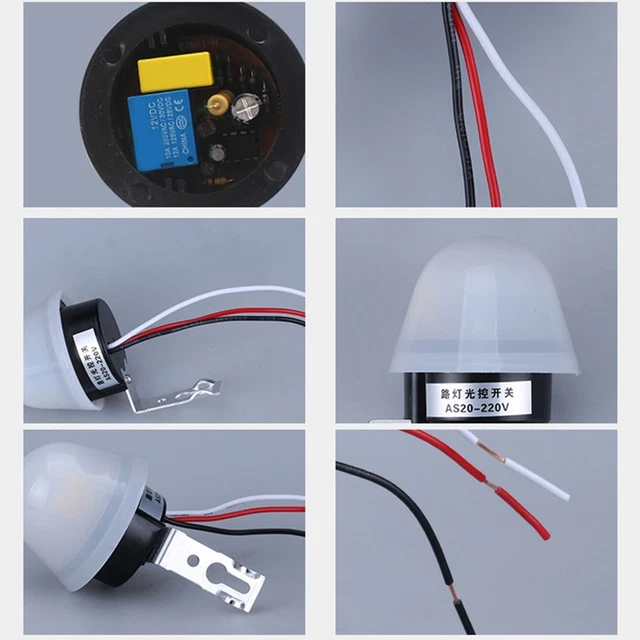 PHOTOCELL SENSOR AUTOMATIC On Off Long Service Life Automatic Light ...