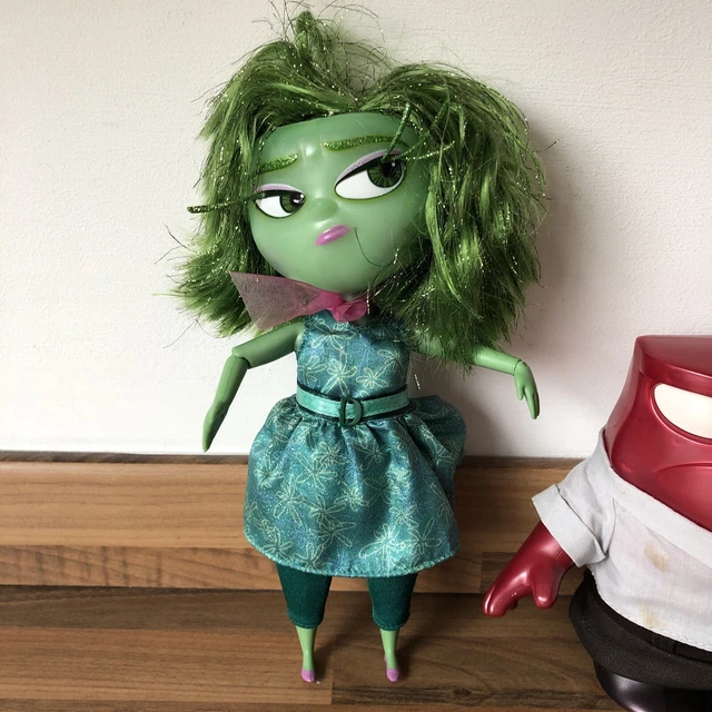 DISNEY PIXAR INSIDE Out - Disgust & Anger Dolls - Hard Toys - Speaking ...