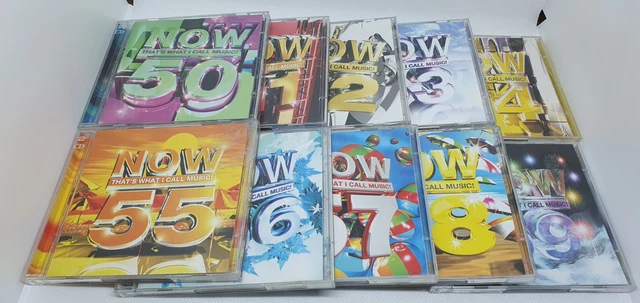 NOW THAT'S WHAT I Call Music CD Bundle - 50-59 - 50 51 52 53 54 55 56 ...