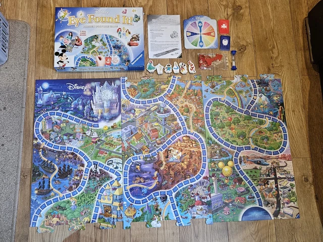 DISNEY EYE FOUND It? Hidden Picture Board Game Ravensburger 100% ...