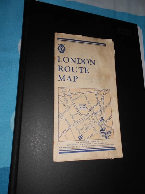Aa Road Map Of London FOR SALE! - PicClick UK