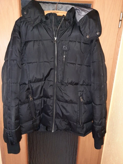 WINTERJACKE HERREN GR. m, FSBN New Yorker schwarz, gut wattiert u. warm ...
