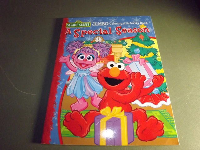 2007 BENDON-SESAME STREET Jumbo Coloring/Activity Book, A Special ...