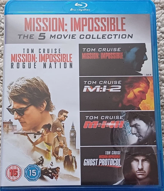 MISSION IMPOSSIBLE 5 Movie Collection Blu-Ray Boxset New & Sealed Tom Cruise EUR 17,55 - PicClick IT