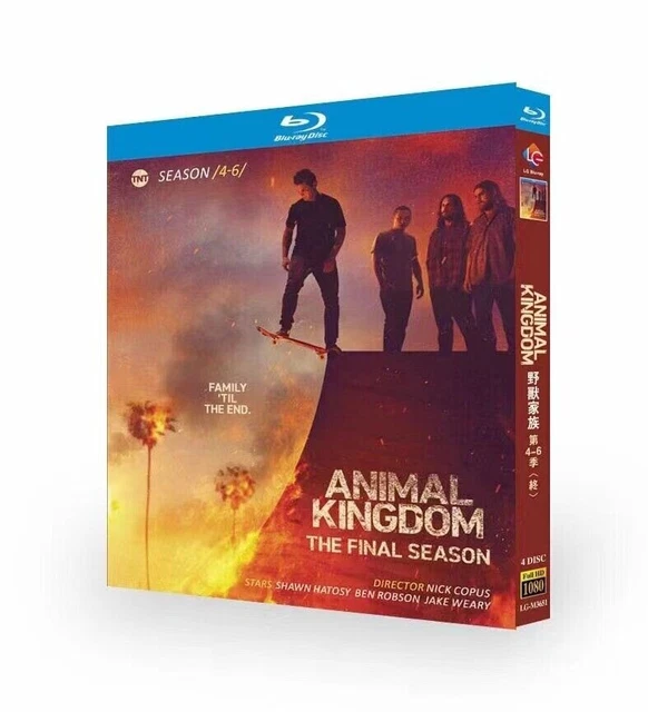 ANIMAL KINGDOM SEASON 4-6 TV Series Blu-Ray DVD BD 4 Disc All Region Box Set EUR 35,45 - PicClick FR