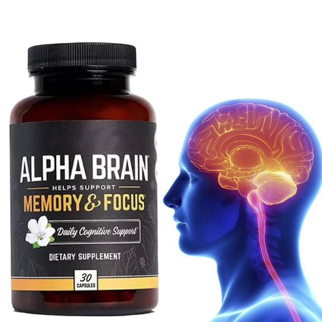 BRAIN MEMORY & Focus Capsule Cognitive Supplement Cheapest UK 60caps £5 ...