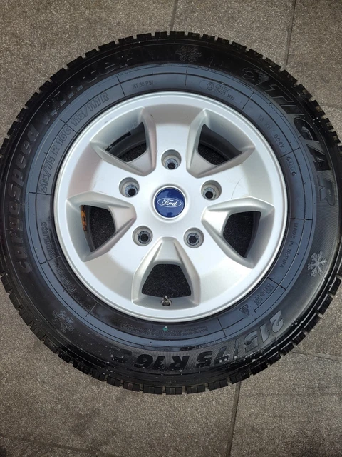 GENUINE FORD TRANSIT CUSTOM Alloy Wheel 16"Inch With Cargospeed Tyre ...