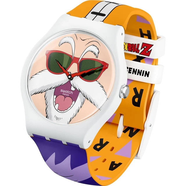 SWATCH X DRAGON Ball Kamesenin Master Roshi Turtle Swiss Made EUR 110 ...