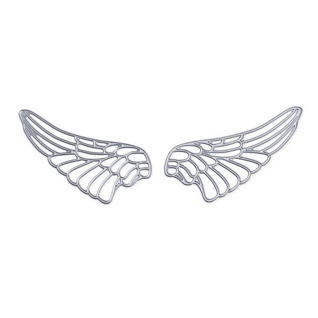 METAL WING CUTTING Dies Stencil Scrapbook Moulds DIY Album Paper Card ...