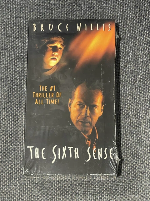 THE SIXTH SENSE VHS - Sealed, Original 2000 Release with Studio ...