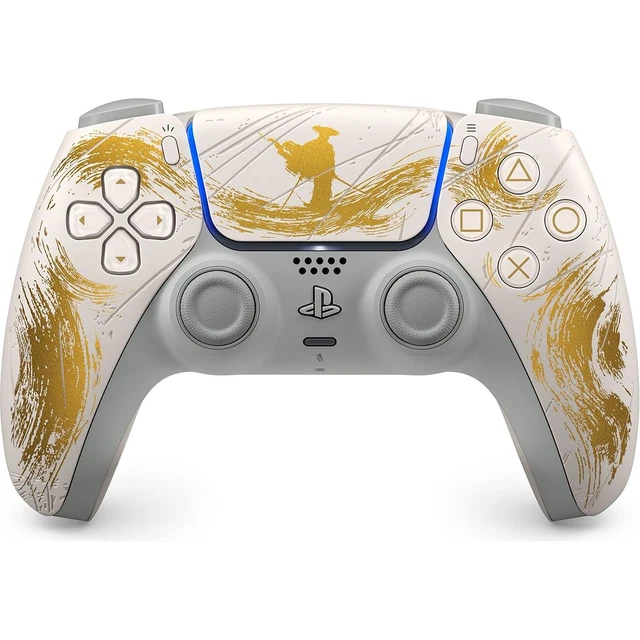PLAYSTATION PS5 PAD DualSense Ghost of Yotei - Gold Limited Edition EUR ...