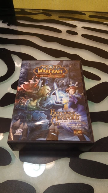 WORLD OF WARCRAFT Trading Card Game Heros of Azeroth good shape starter deck $39.00 - PicClick CA