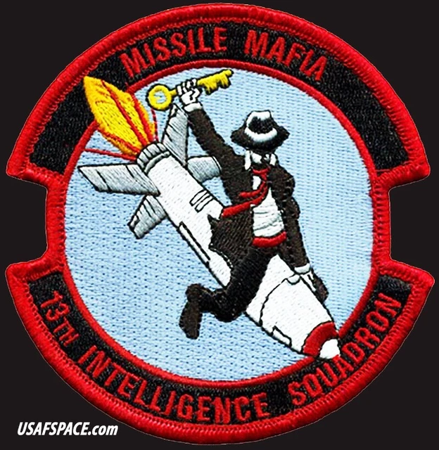 USAF 13TH INTELLIGENCE SQ -13 IS- MISSILE MAFIA -Beale AFB- ORIGINAL ...