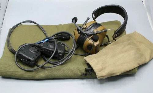 3M PELTOR COMTAC III ACH Tactical Communication Headset - Dual Comm ...