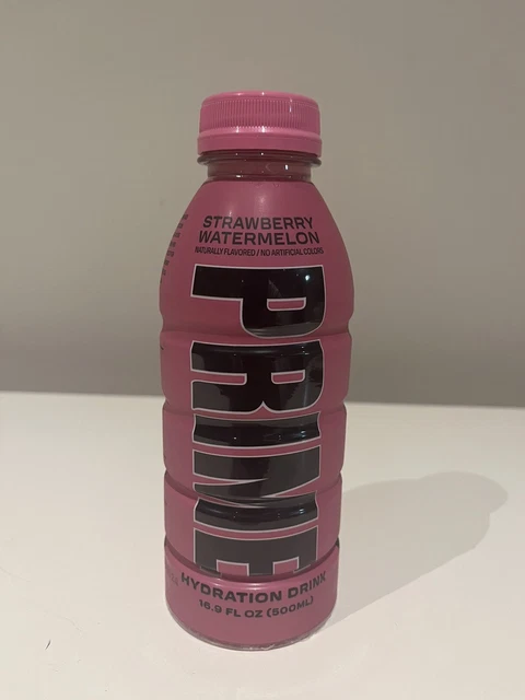 PRIME HYDRATION DRINK Sports Beverage "STRAWBERRY WATERMELON" Naturally ...